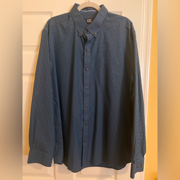 Cutter & Buck | Shirts | Cutter Buck Ms Button Down Dress Shirt Xl ...